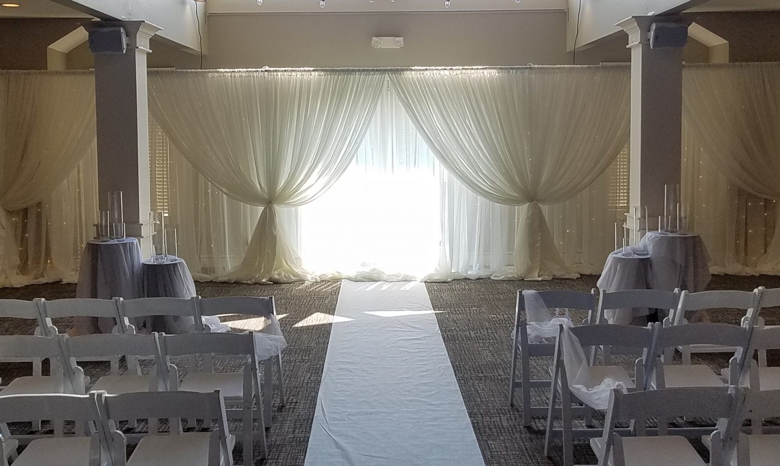 Backdrops and Drapes – Lake Party Rentals